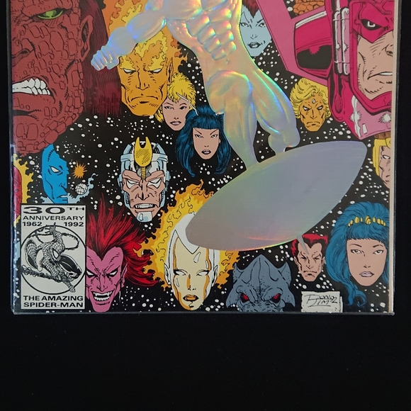 Marvel | Accents | Marvel Comics Silver Surfer Foil Comic Book 75 ...